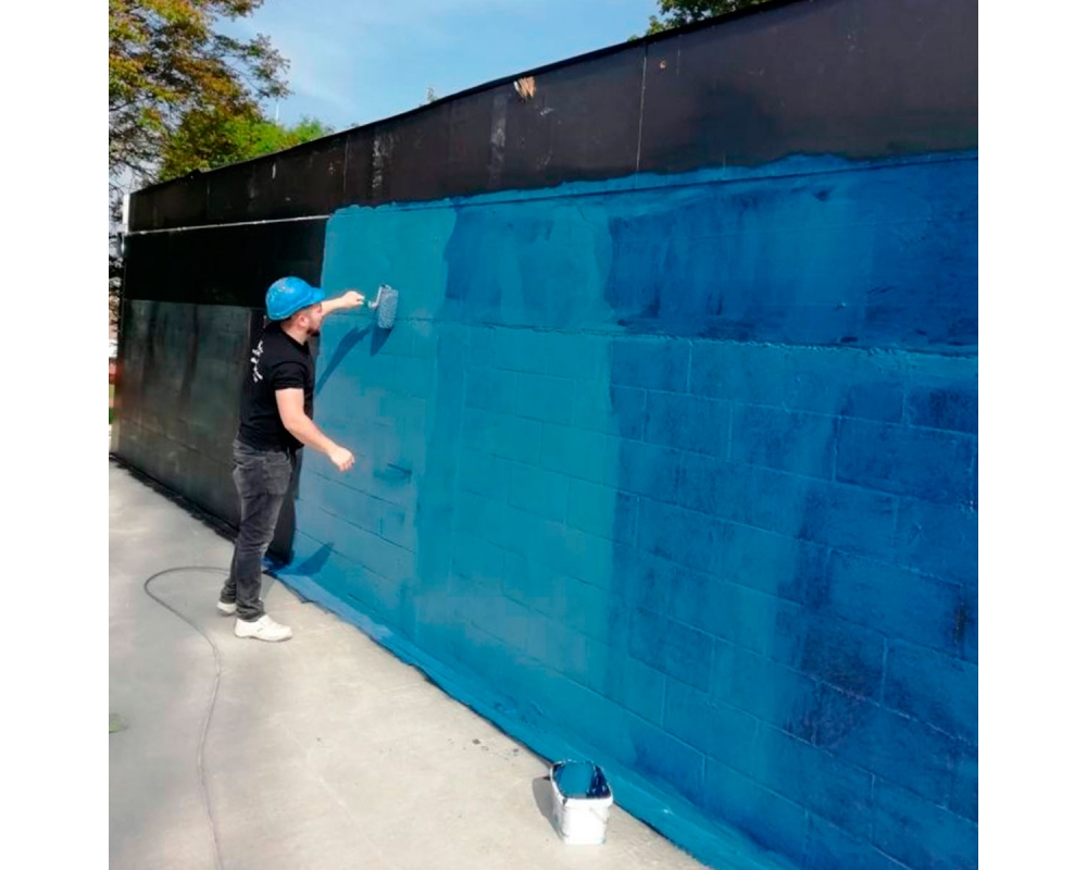 Membrana impermeable al aire brocha Blowerproof Liquid Brush 5kg